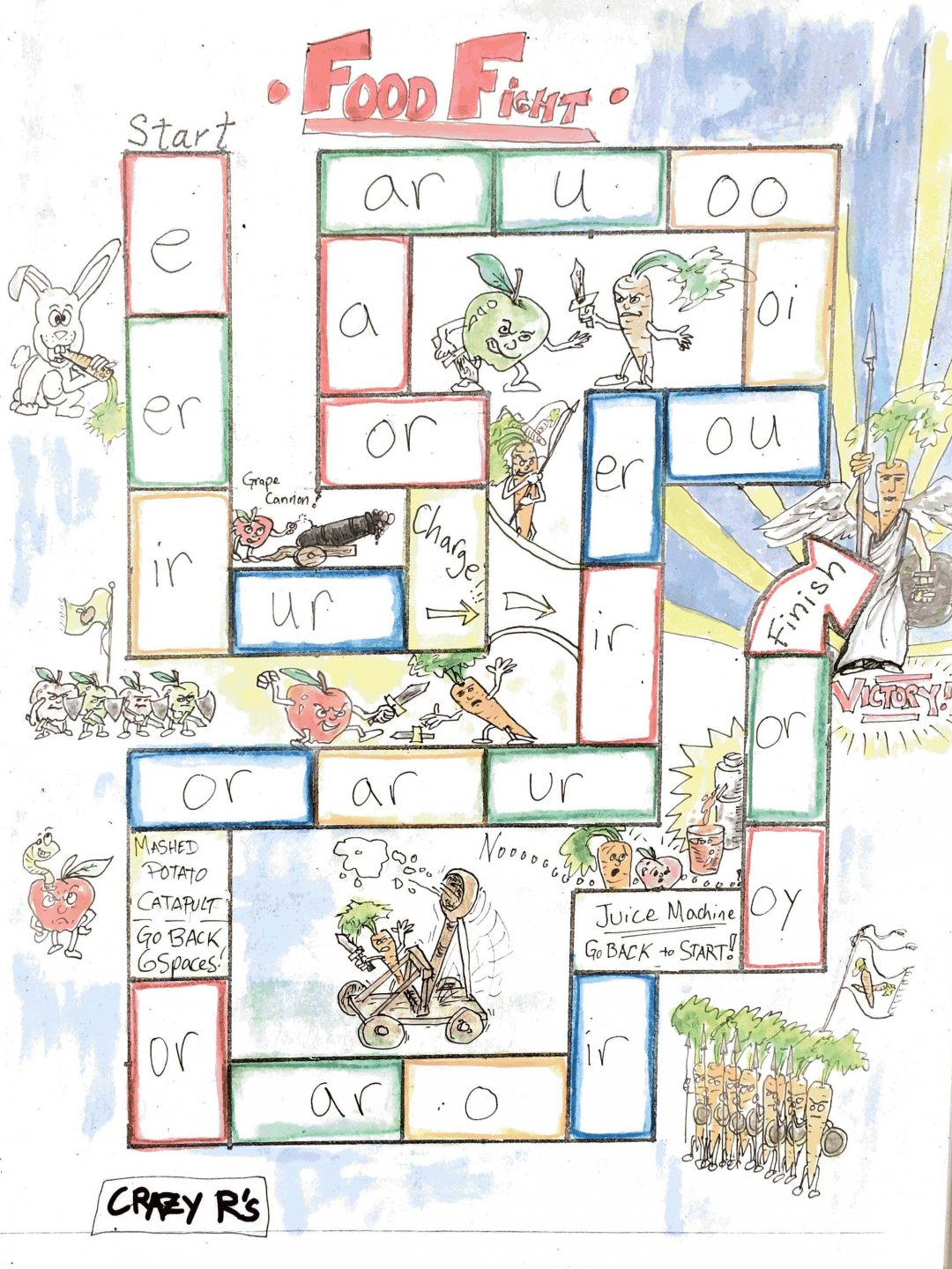 DIY Board Games | Literacy and Language Center